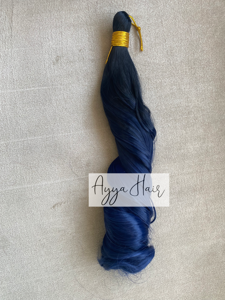 French Curls- Navy Ombre – Ayya Hair